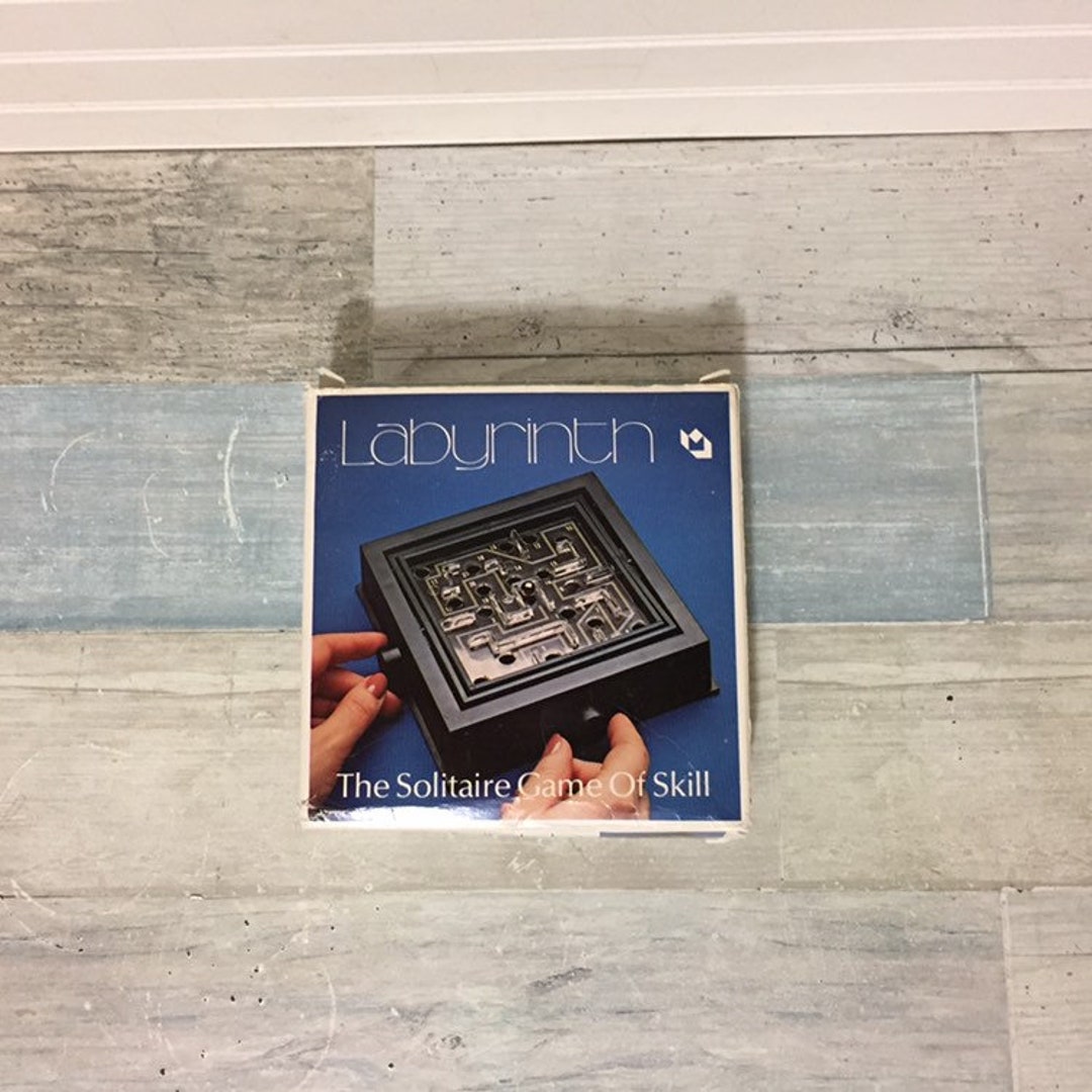 Labyrinth Maze Game, 1979 Travel Size - Etsy