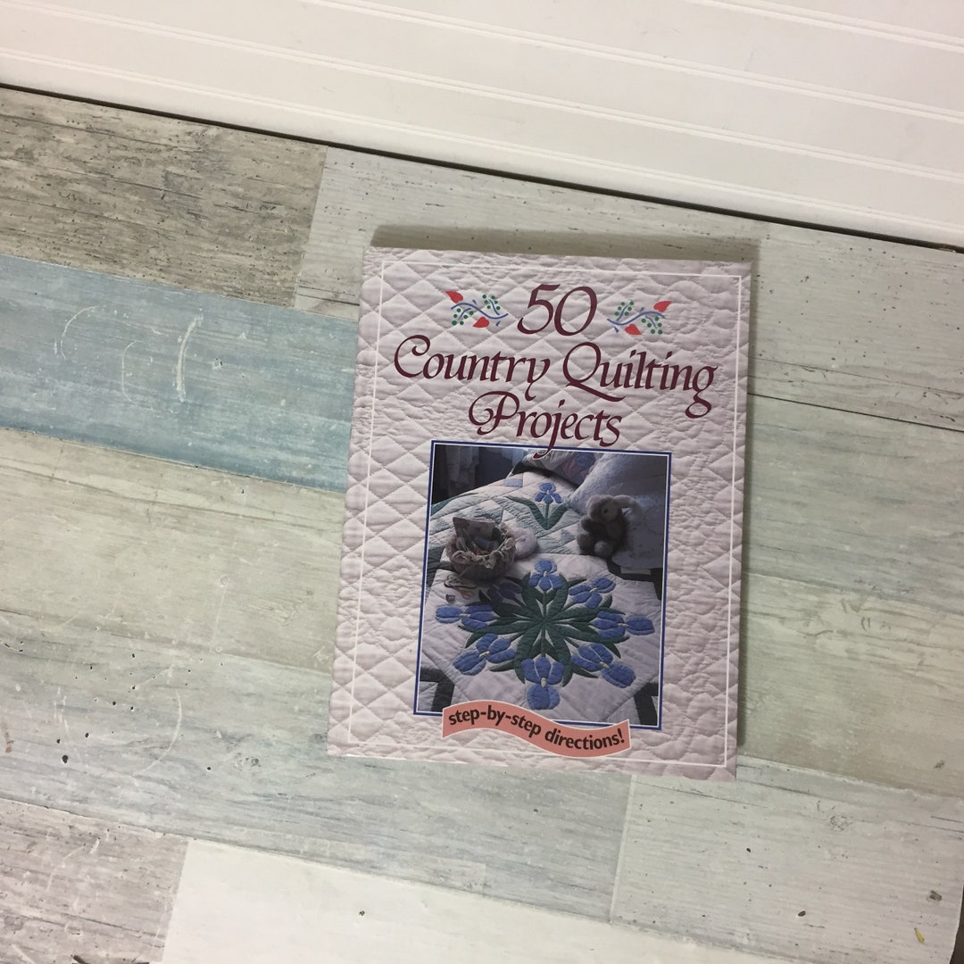 50 Country Quilting Projects HC Book Patterns - Etsy
