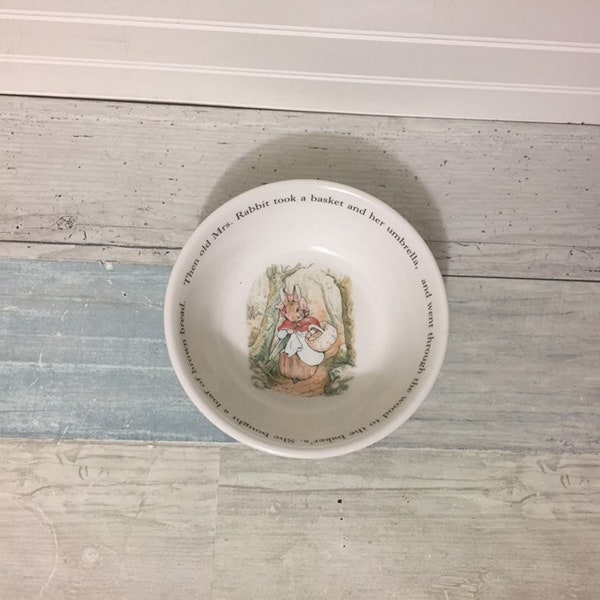 Rabbit Bowl - Etsy