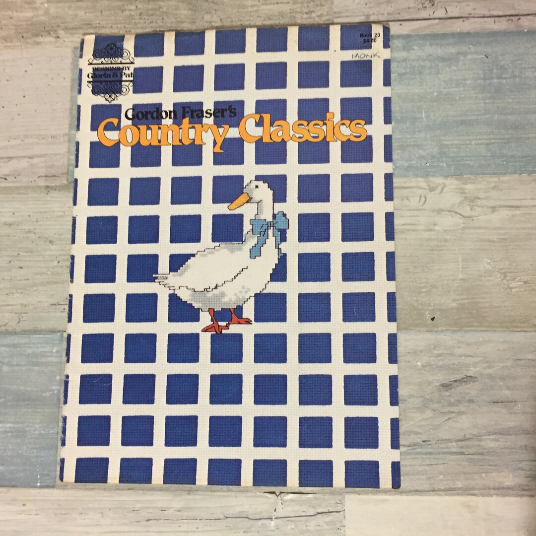 Gordon Fraser Country Classics Cross Stitch Patterns Booklet Leaflet ...