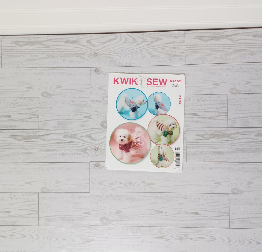 Kwik Sew Sewing Pattern K4152 Small Dog Clothes - Etsy