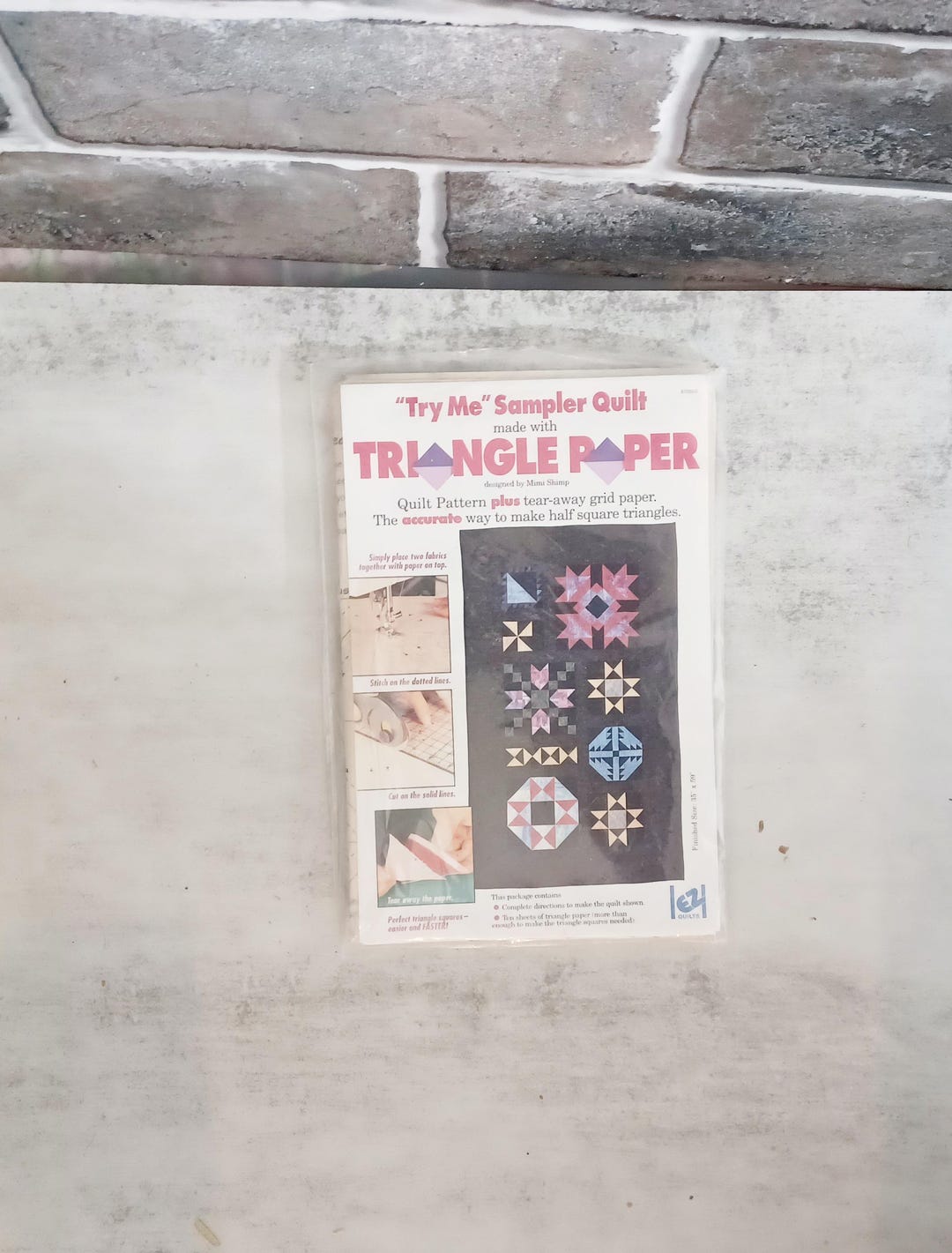 Triangle Paper Sampler Quilt Pattern - Etsy