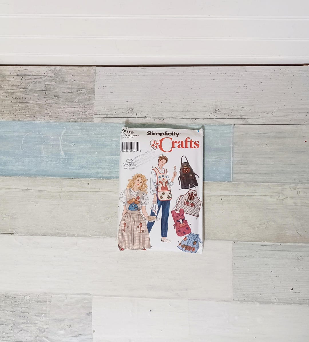 Simplicity Crafts Sewing Pattern 7889 Aprons Uncut - Etsy