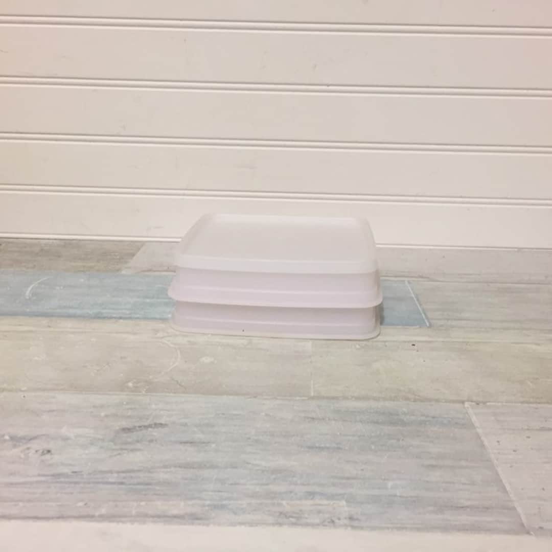 Vintage Tupperware Hot Dog House #4965A Storage Keeper Container With ...