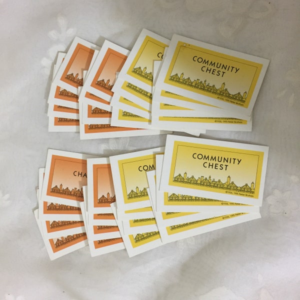 Community Chest Card - Etsy