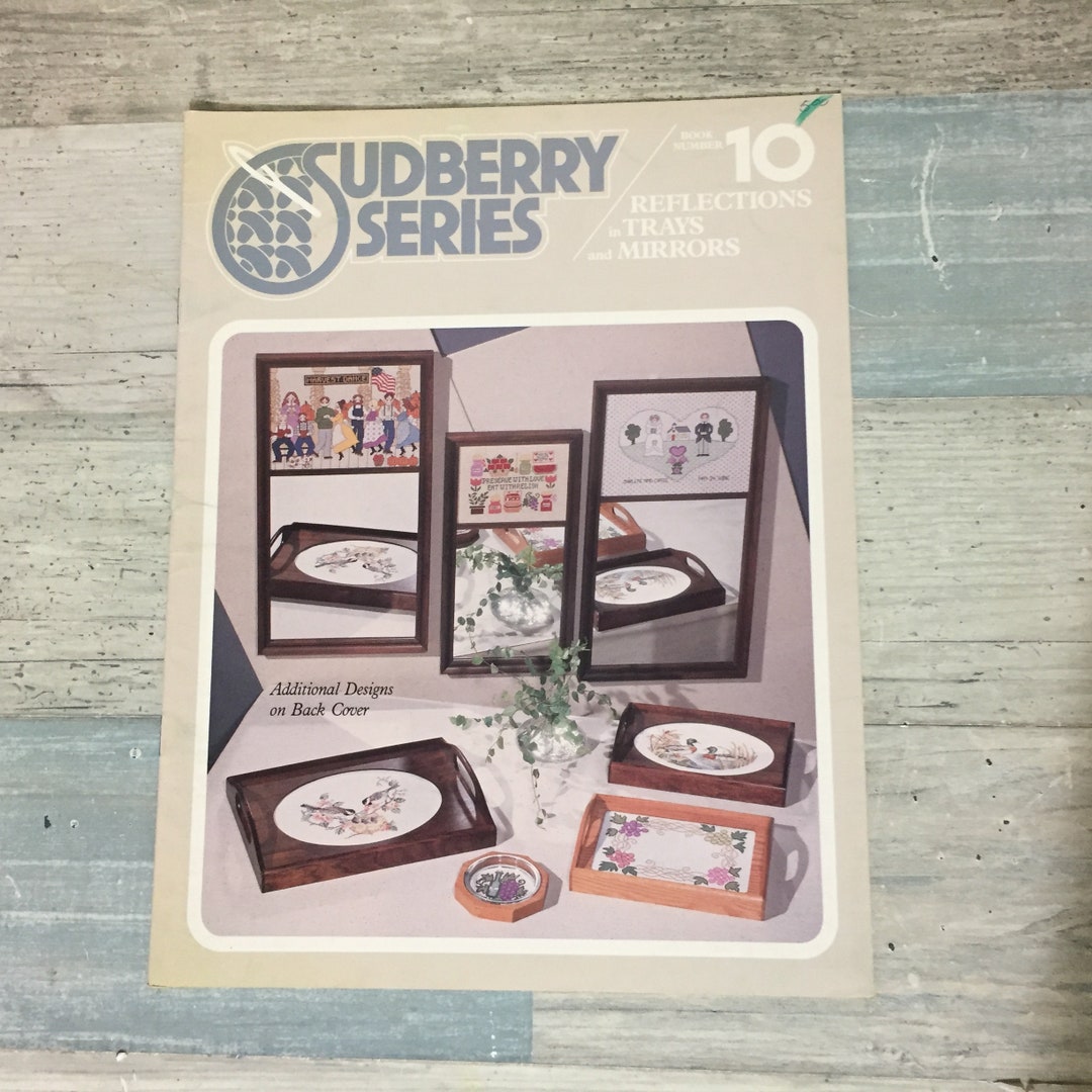 Reflections in Trays and Mirrors Cross Stitch Patterns Chart Booklet ...