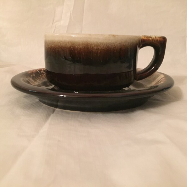Brown Drip Dishes - Etsy