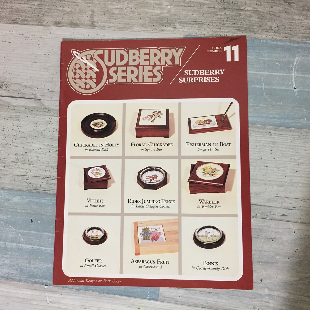 Surprises Cross Stitch Patterns Booklet Leaflet Chart Sudberry Series ...