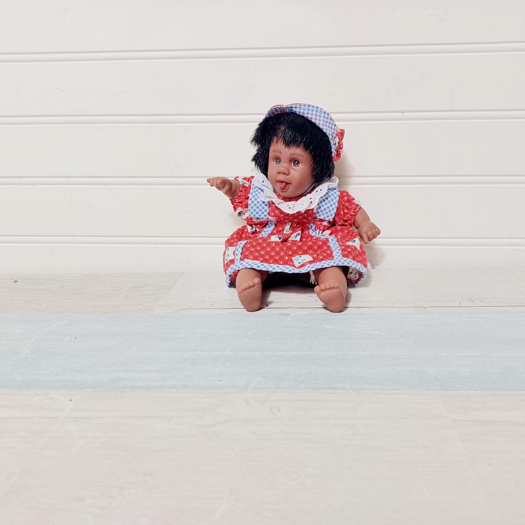 Gigo Happy Kids Bean Bag Doll Expression Face 8" Gi-go Palm Dolls - Etsy