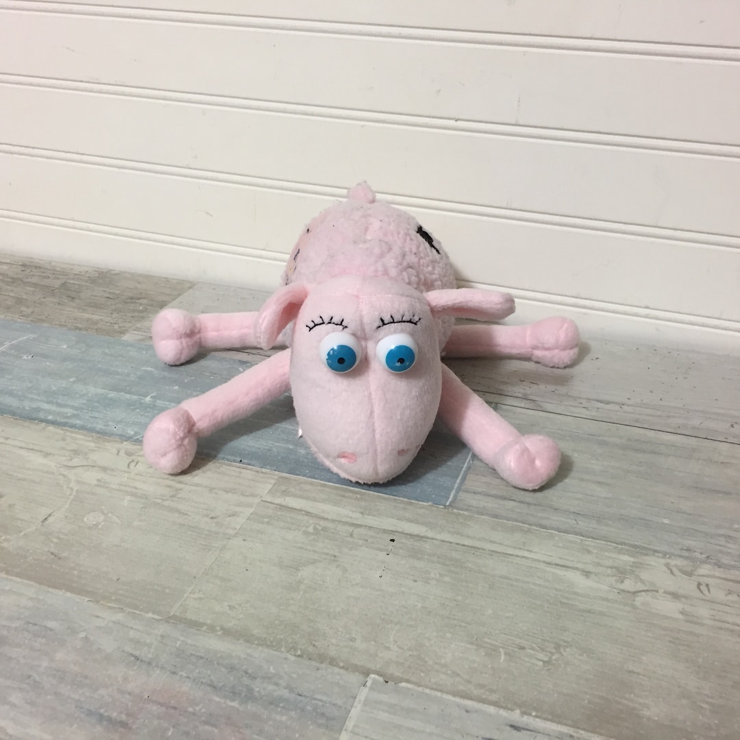 Vintage Serta Sheep Plush, 75th Anniversary, 2000 Pink Breast Cancer ...