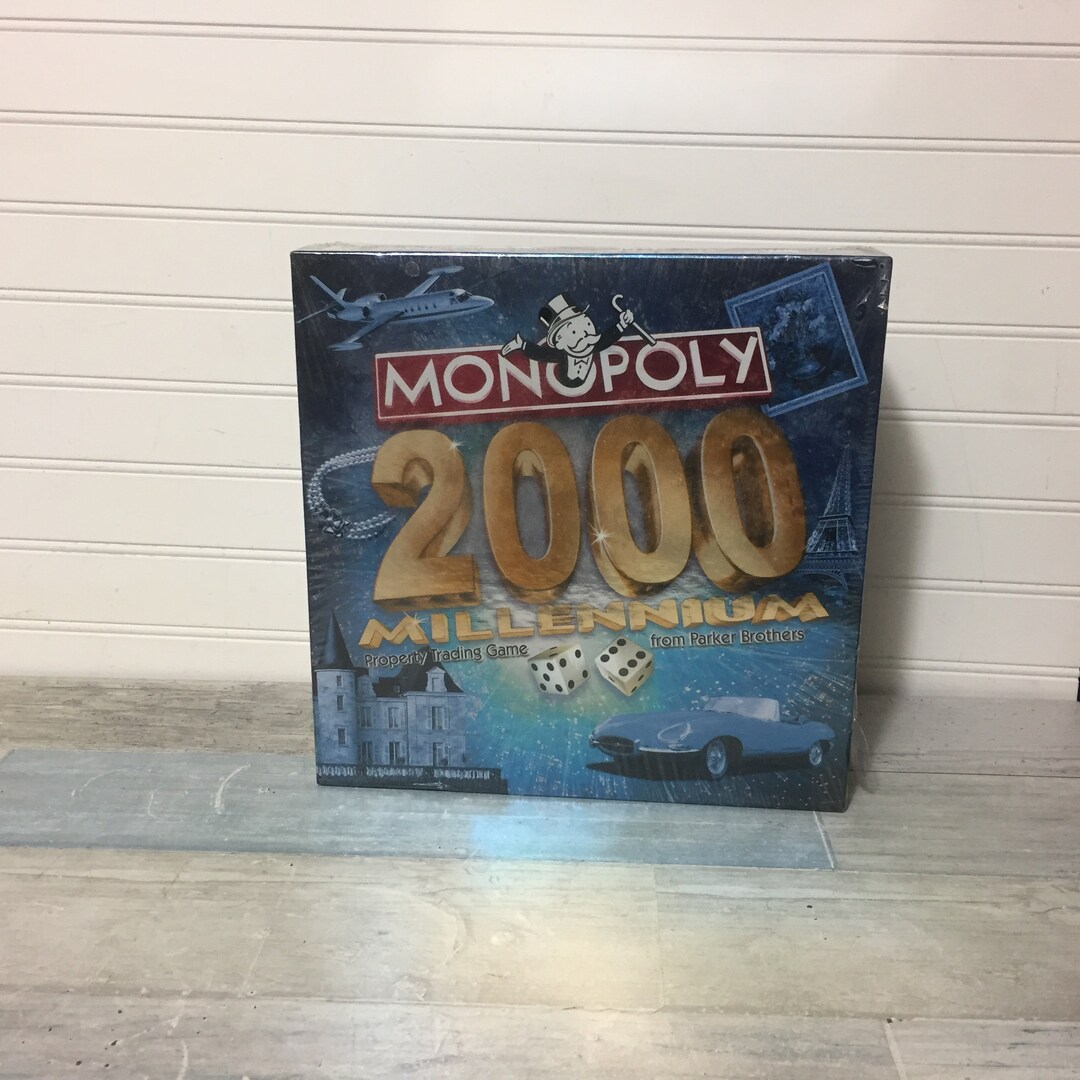 Monopoly 2000 Millennium Edition Board Game Sealed - Etsy