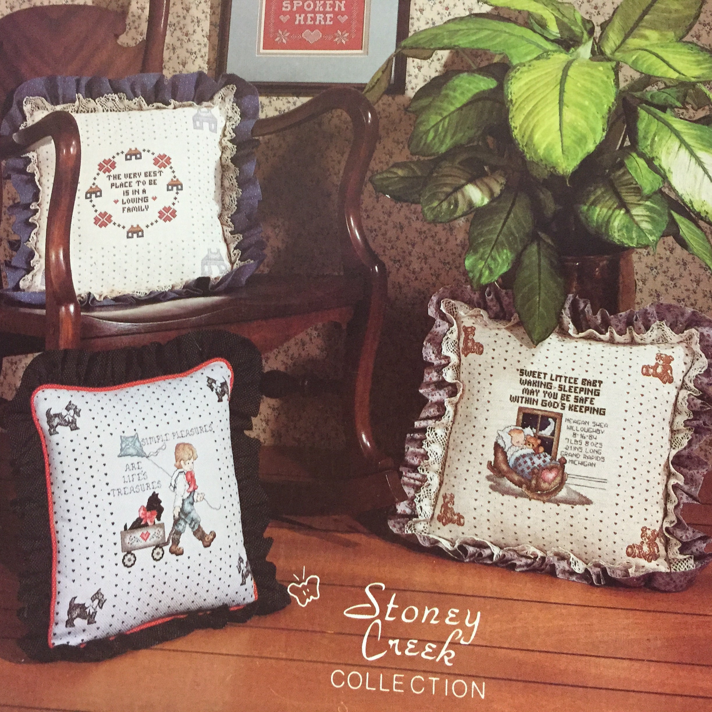 Patterns Sewing & Fiber Only Yesterday Counted Cross Stitch Pattern ...