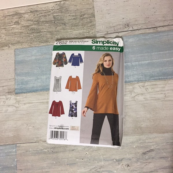 Simplicity 2852 - Etsy