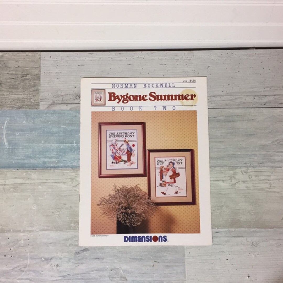 Bygone Summer Norman Rockwell Book Two 2 Dimensions Cross Stitch ...