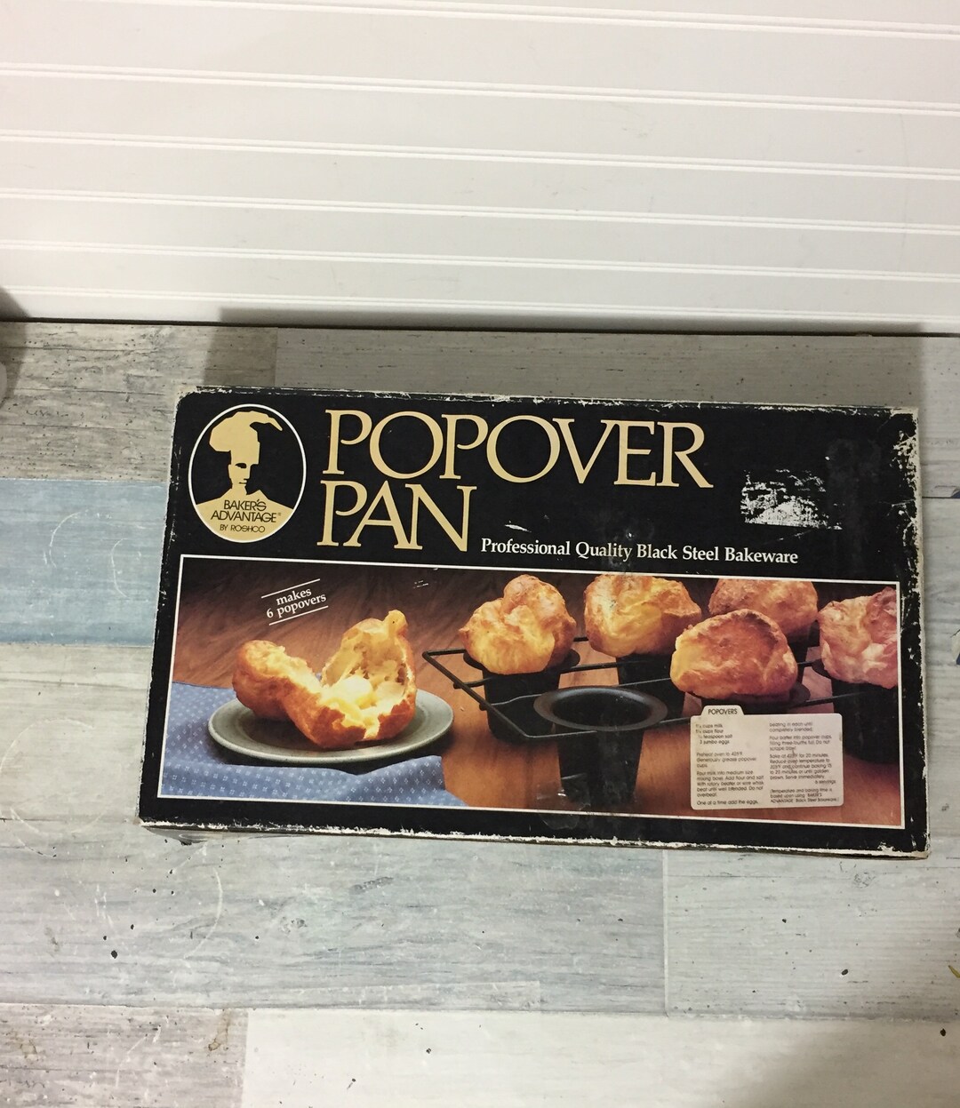 Vintage Roshco Steel Popover Pan Baker's Advantage - Etsy