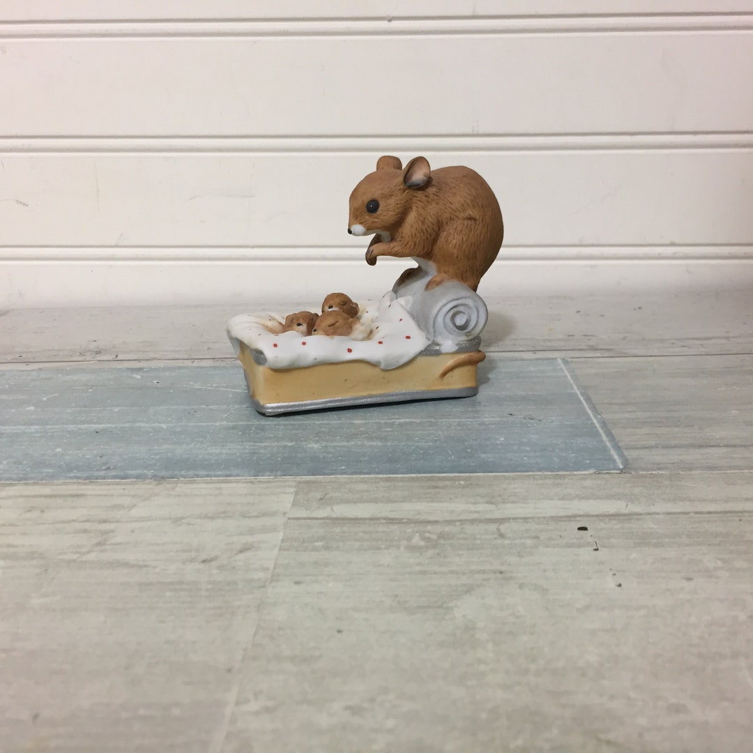 Geo Z Lefton Comfy-cozy Mouse Figurine 1984 Mice - Etsy