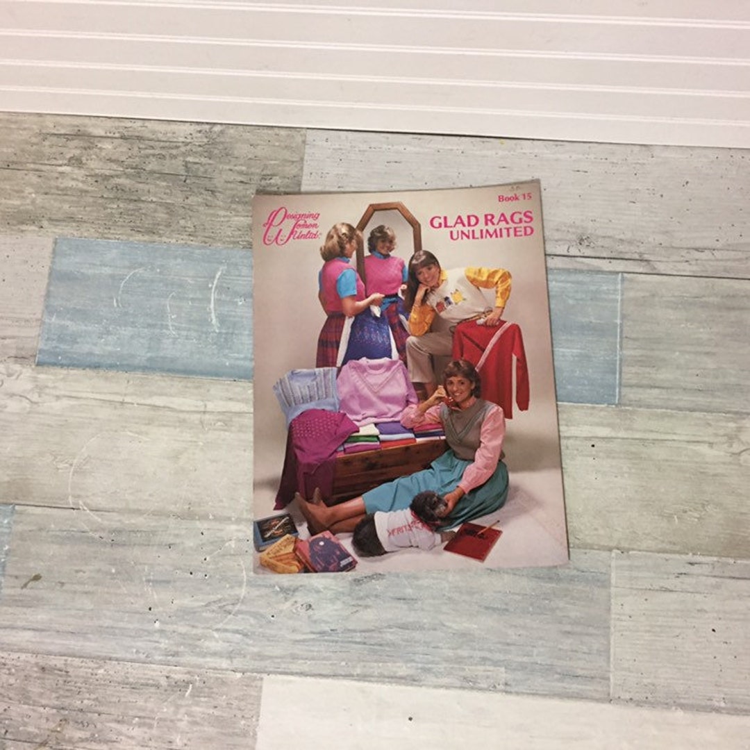 Glad Rags Unlimited Cross Stitch Pattern Chart Leaflet, Book 15 - Etsy