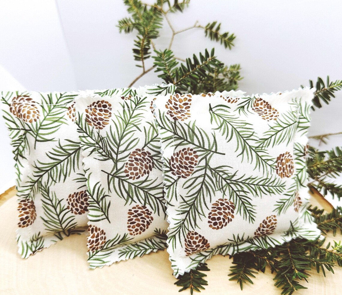 Balsam Fir Sachet With Essential Oils Handmade Natural Freshener ...