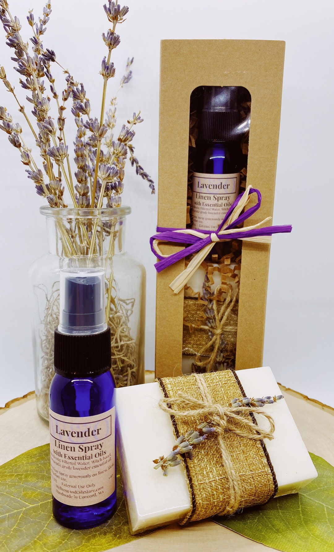 Duo Gift Box Essential Oil-based Products Lavender Goat - Etsy
