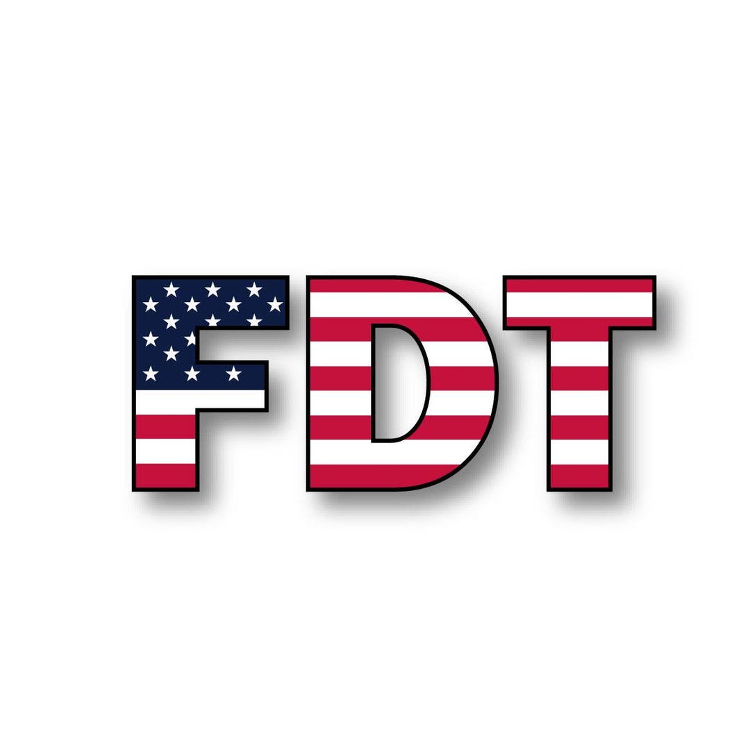 FDT - F*ck Donald Trump Vinyl Sticker/decal - Etsy