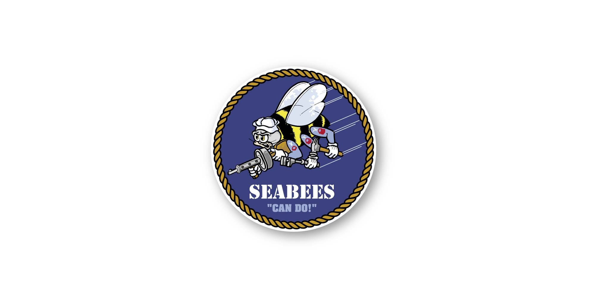 Seabees Vinyl Sticker/decal - Etsy