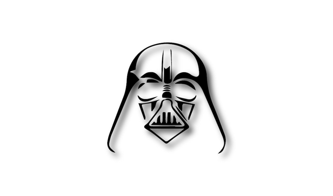 Darth Vader Vinyl Cut Decal - Etsy