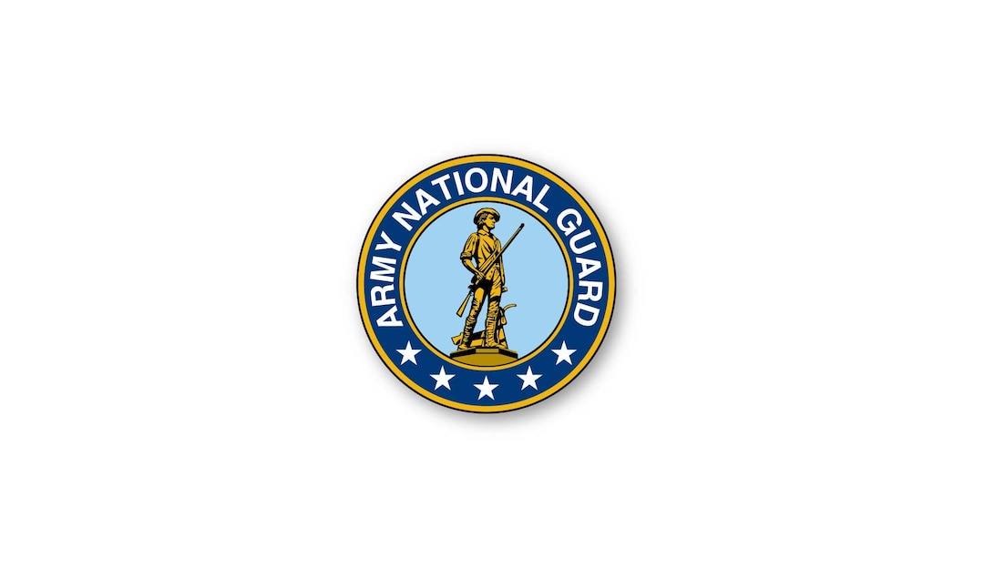 Army National Guard Vinyl Sticker/decal - Etsy