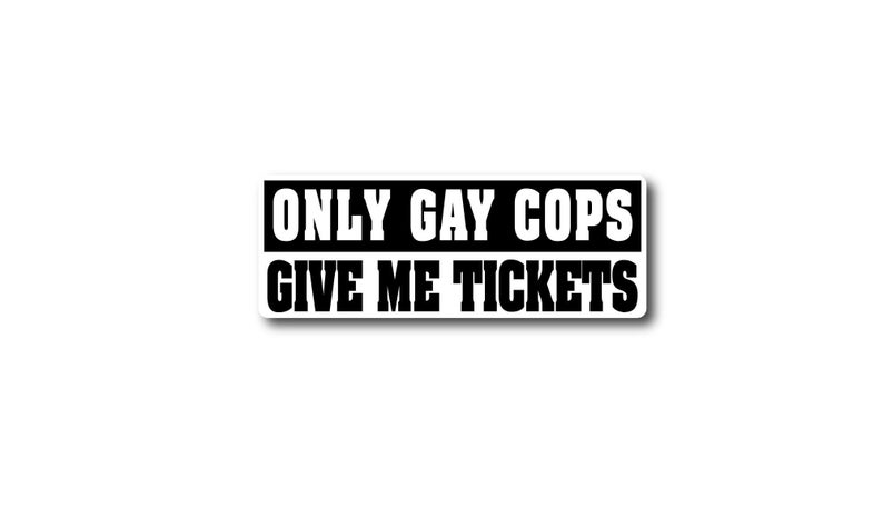 Only Gay Cops Sticker - Etsy