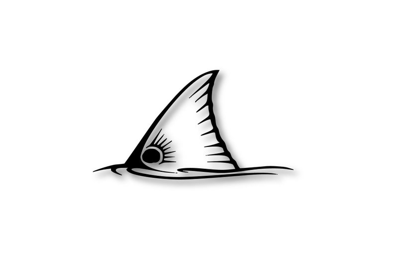 Redfish Tail Vinyl Cut Decal - Etsy