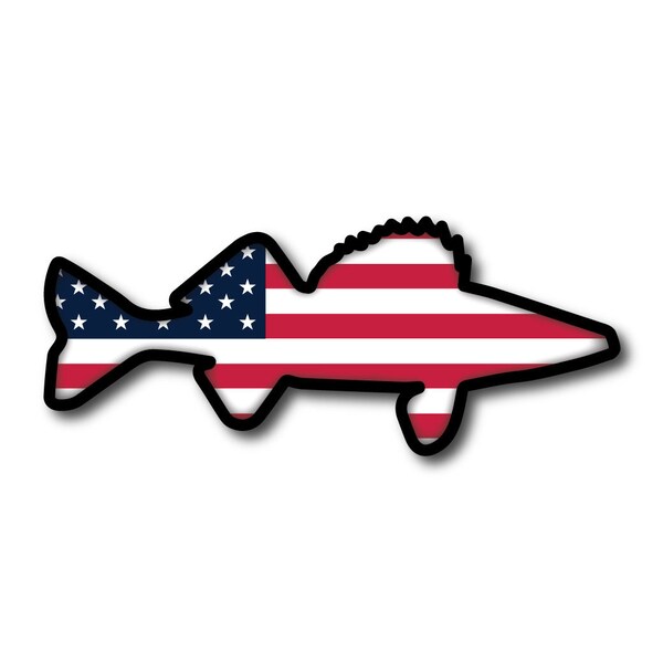 Walleye Flag - Etsy