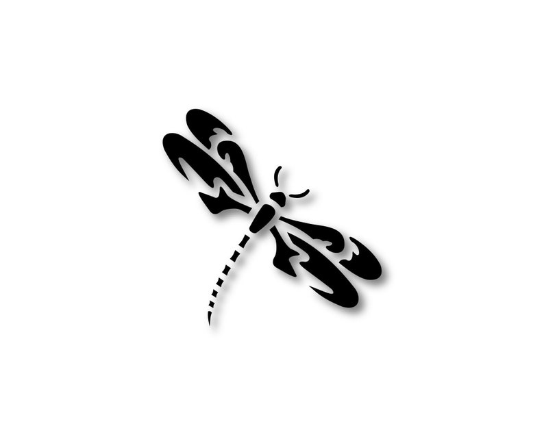 Dragonfly Vinyl Decal - Etsy