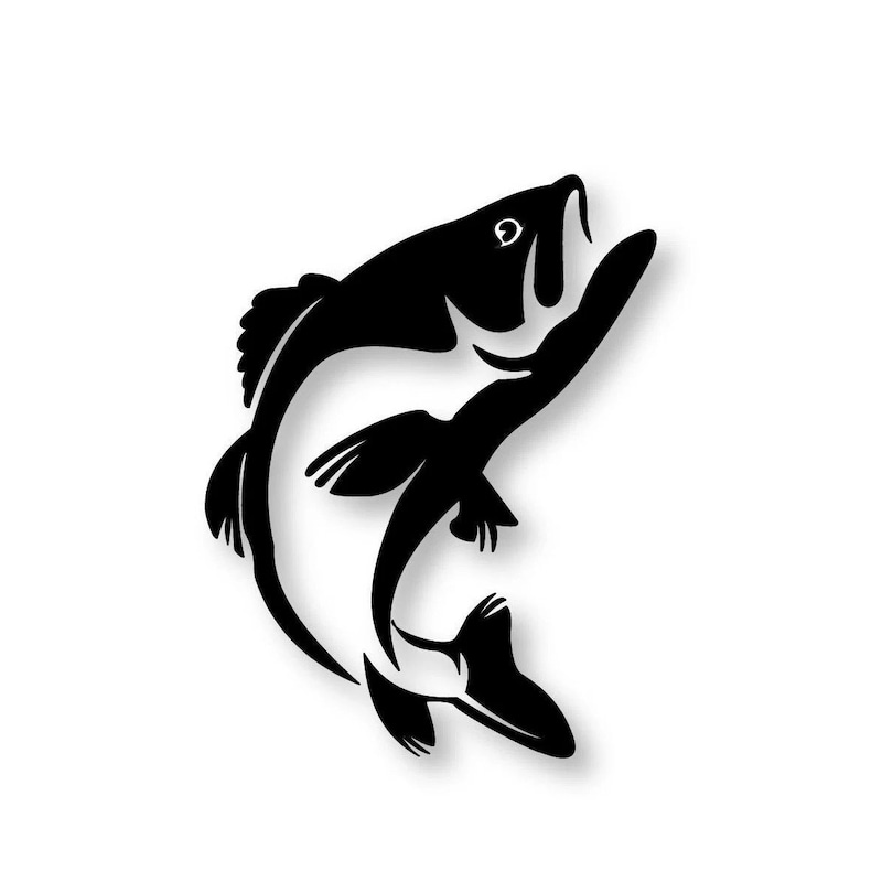 Bass Silhouette - Etsy