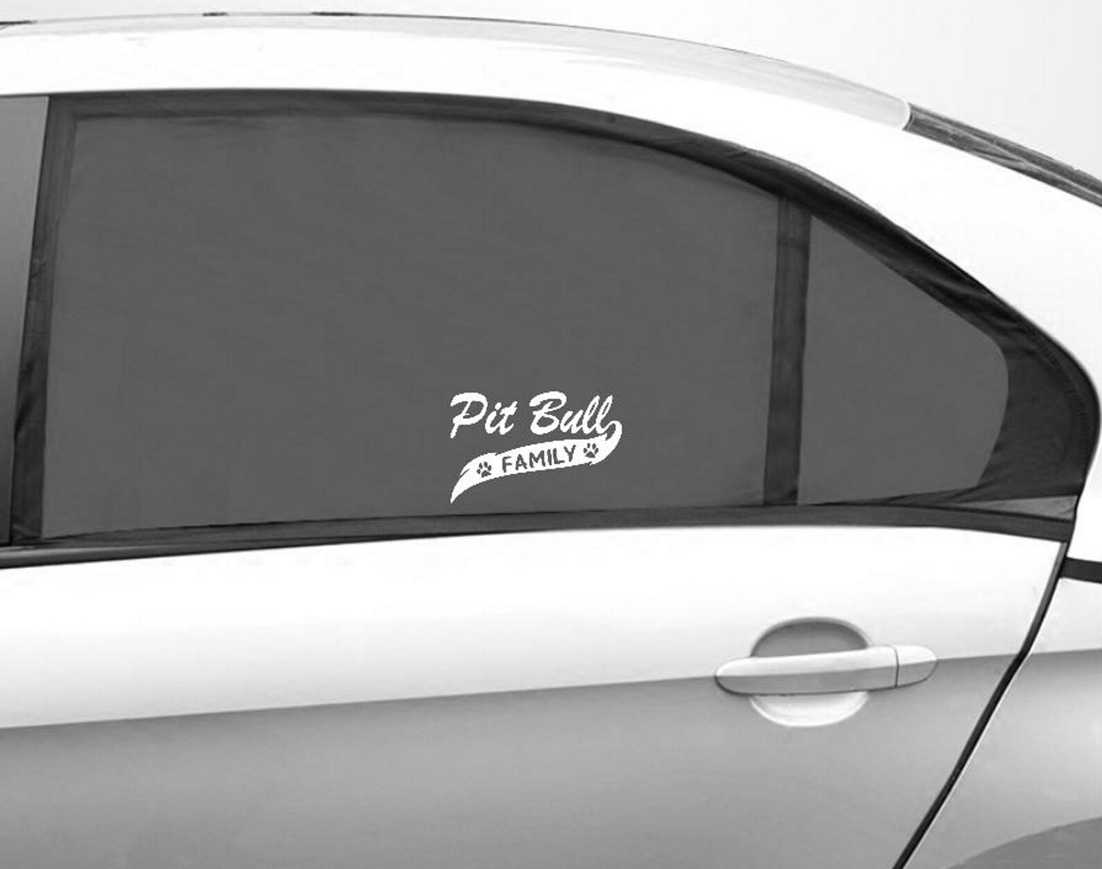 Pit Bull Family Pitty Decal, Sticker, Decal, Dog, Canine, Bully, Rescue ...
