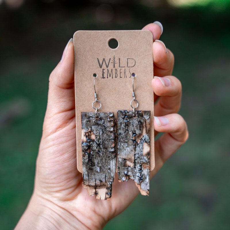 Birch Bark Jewelry - Etsy