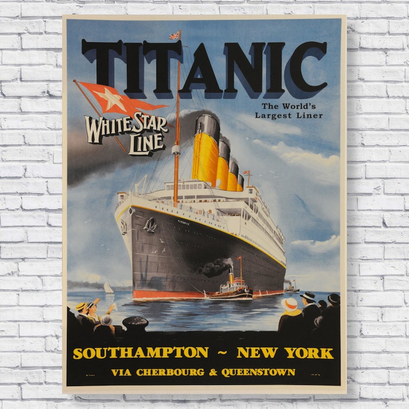 Titanic Posters - Etsy