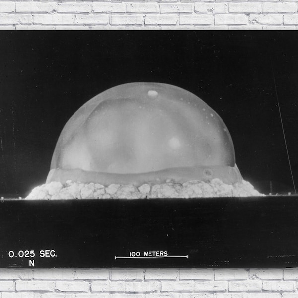 Atomic Bomb Wall Art - Etsy