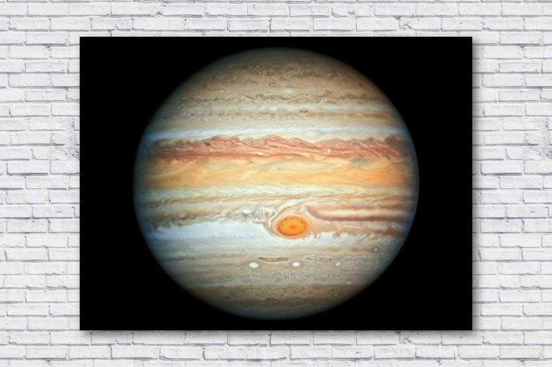 BIG Jupiter Poster NASA Jupiter Planet Poster Wall Art - Etsy