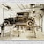 1930s Car Mechanic Garage Photo Poster Print, Vintage Retro Black and ...