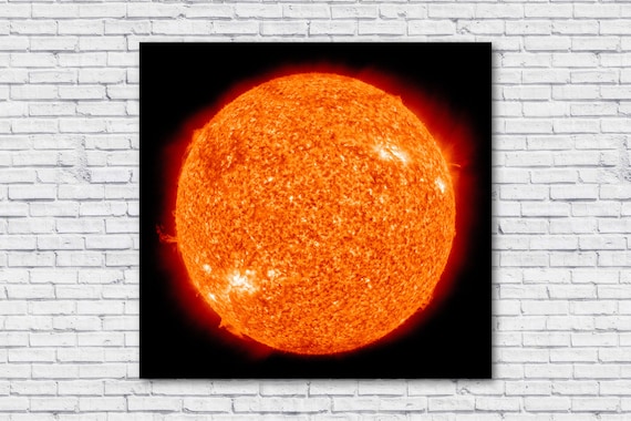 LARGE Sun Poster Poster of the Sun NASA Solar System - Etsy