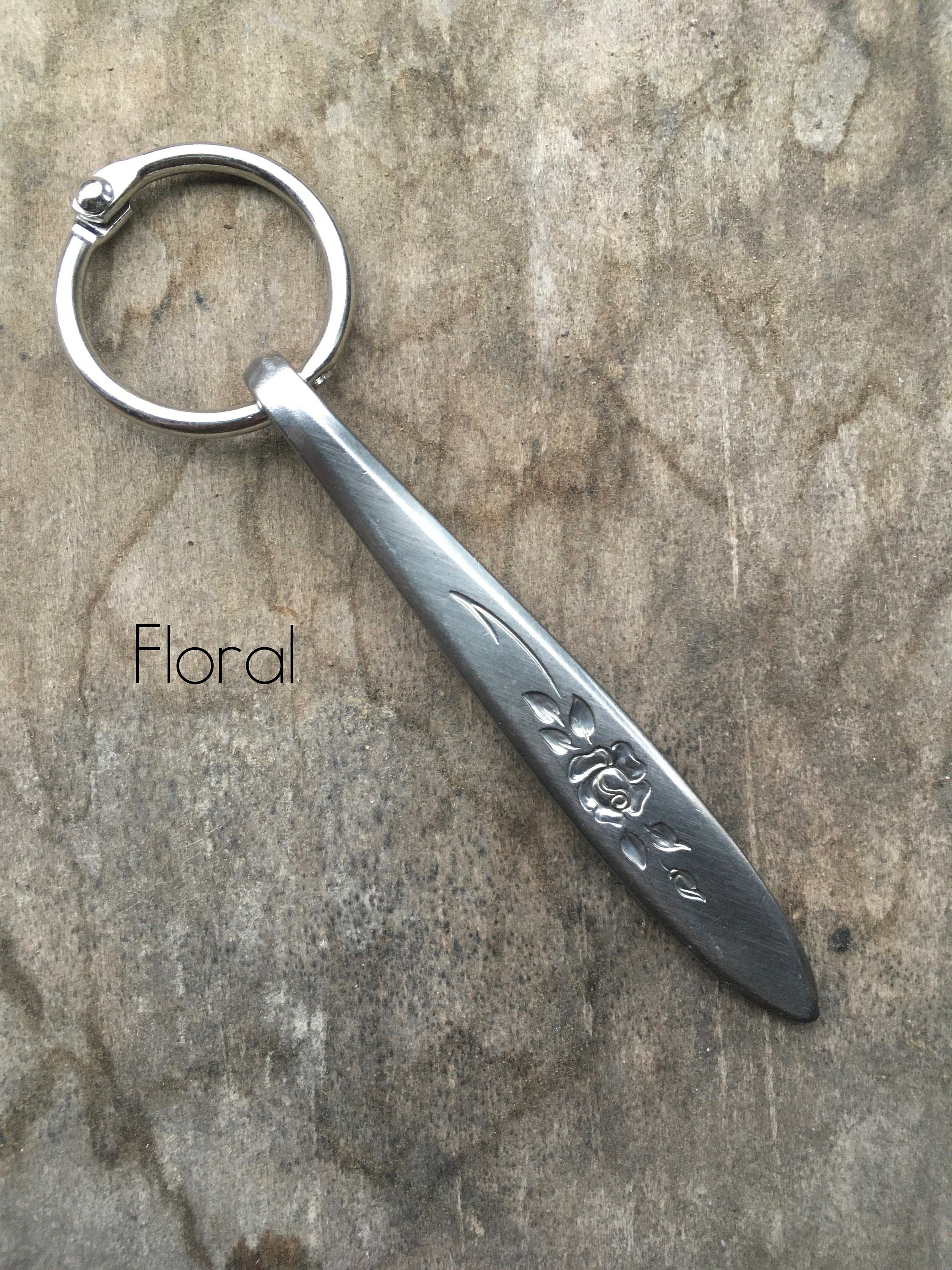 Spoon Key Chain Spoon Handle Key Chain Vintage Spoon | Etsy