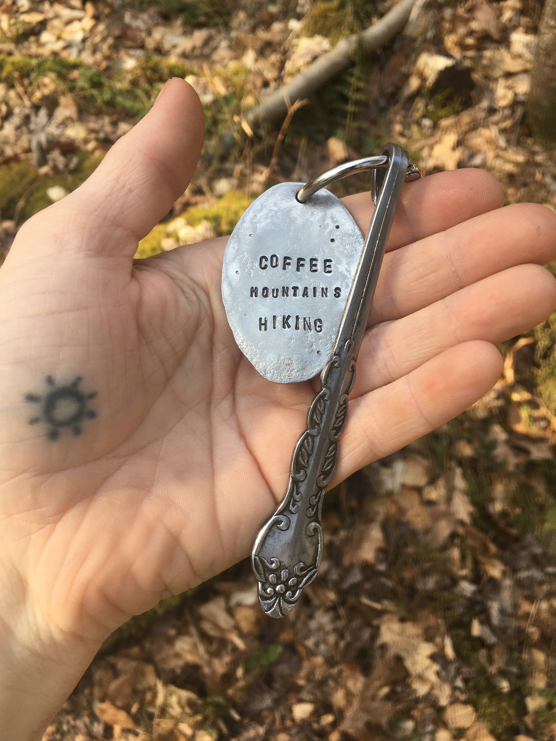 Spoon Key Chain Spoon Handle Key Chain Vintage Spoon | Etsy
