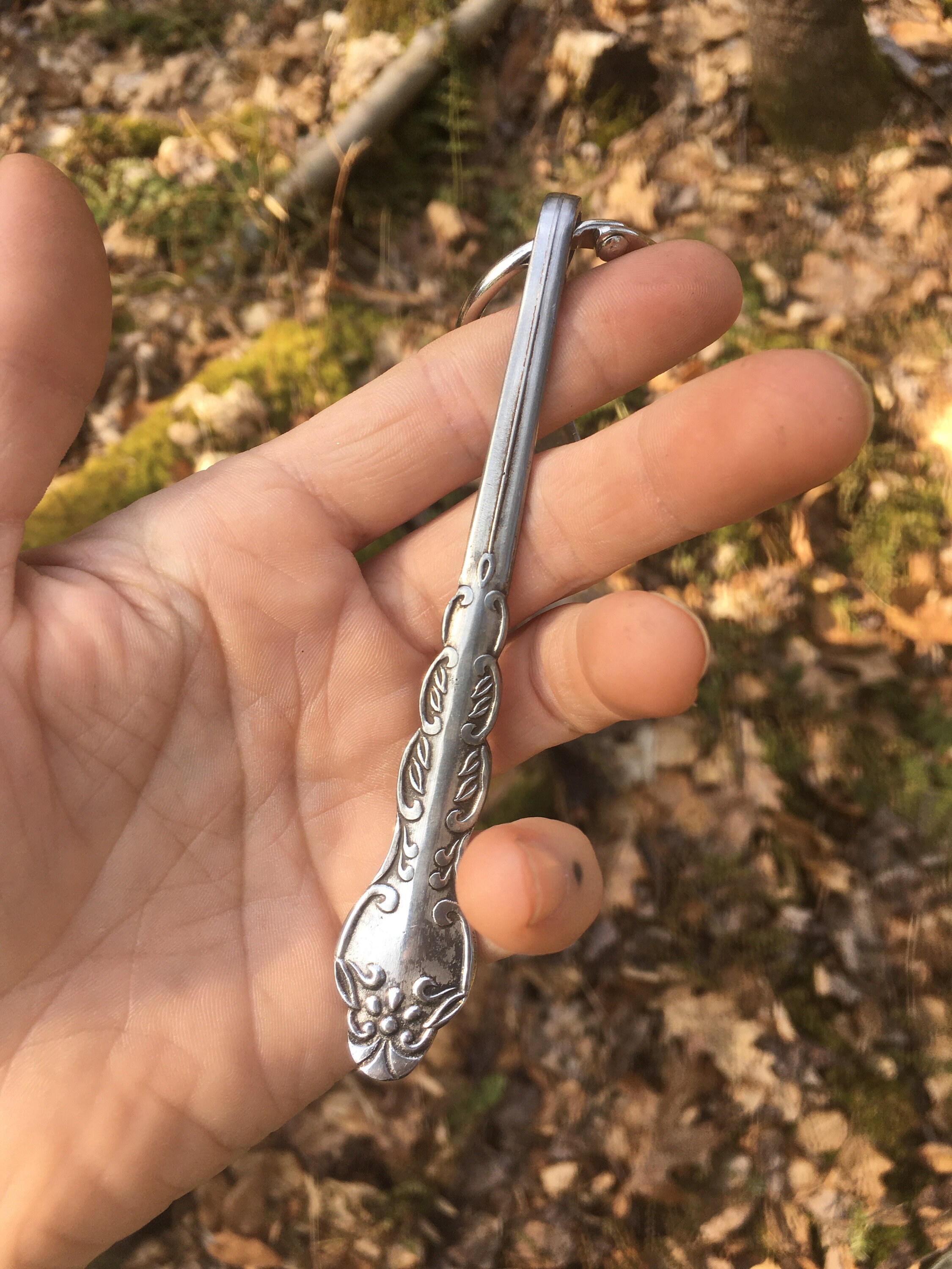 Spoon Key Chain Spoon Handle Key Chain Vintage Spoon | Etsy