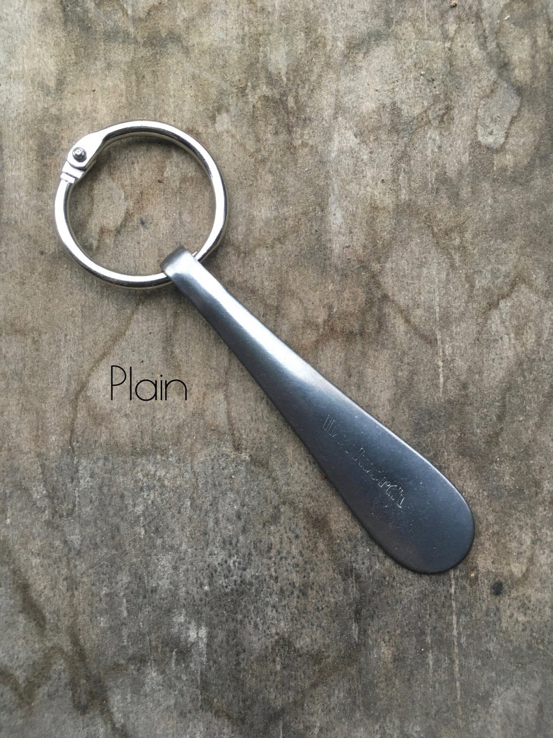 Spoon Key Chain Spoon Handle Key Chain Vintage Spoon Magic Wand ...