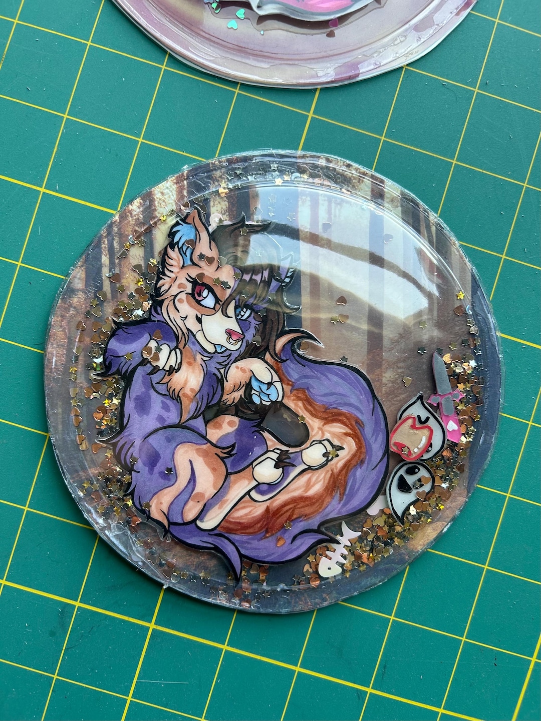 Custom YCH Shaker Badge - Etsy