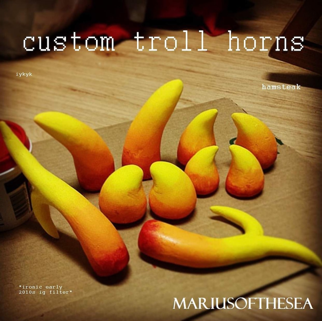 Custom Troll Horns - Etsy