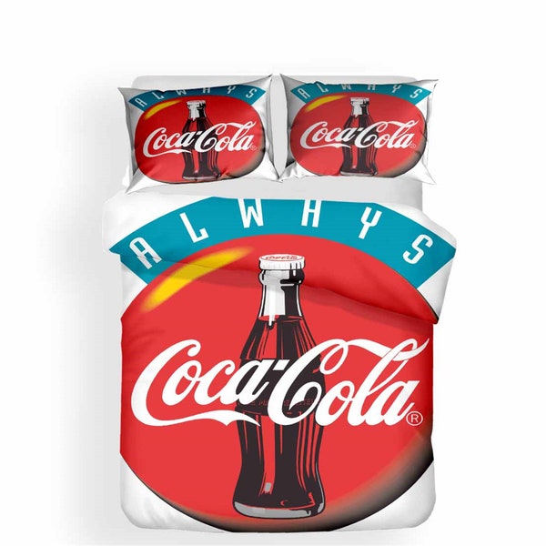 Coca Cola Bedding - Etsy