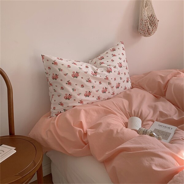 Peach Bedding - Etsy