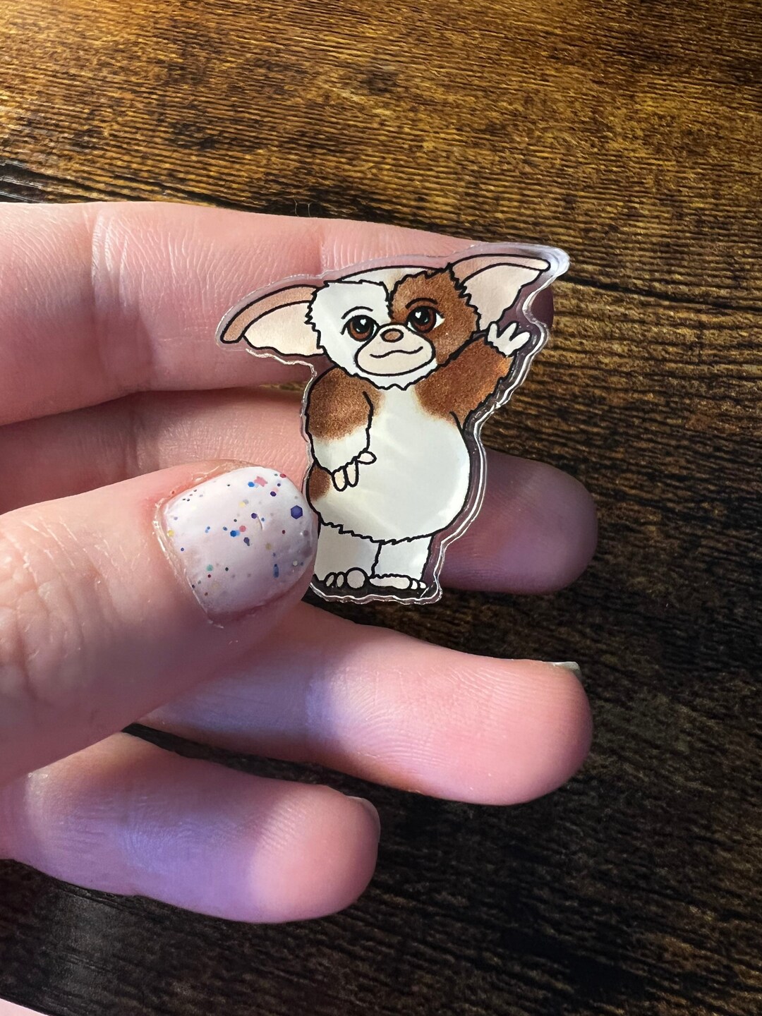 Gremlins Gizmo Acrylic Pin 1.25 Inch Pin - Etsy
