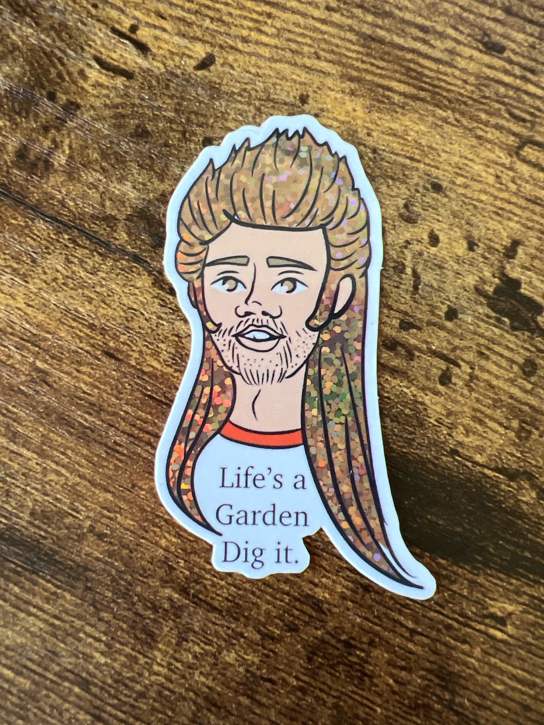 Joe Dirt Fan-art Sticker: Water-resistant Hydroflask Decal - Etsy
