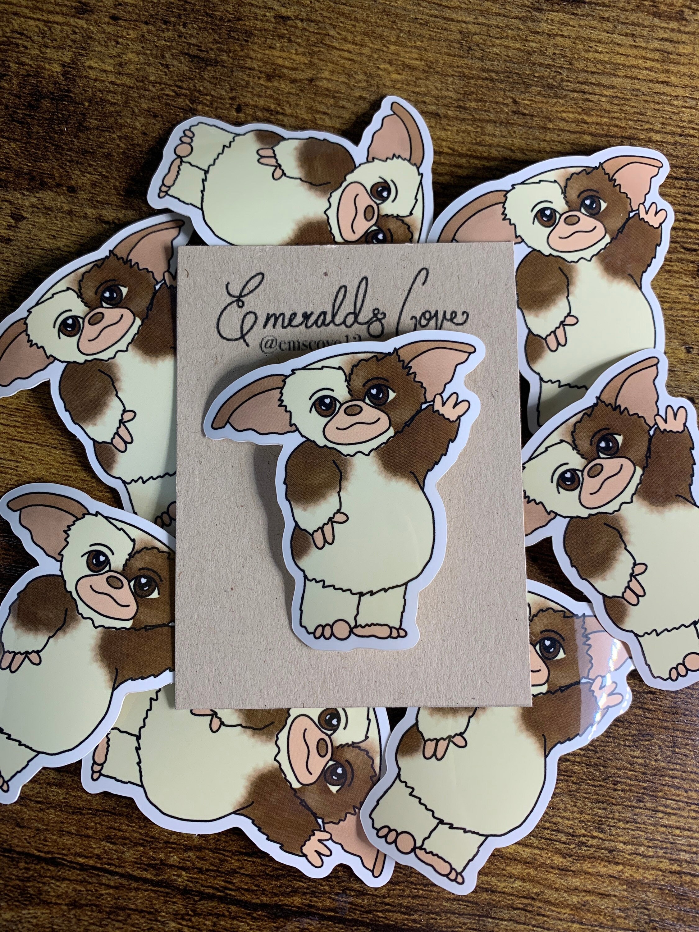 Gizmo 2.5 Inch Sticker Gremlins Decal Hydroflask Waterproof - Etsy